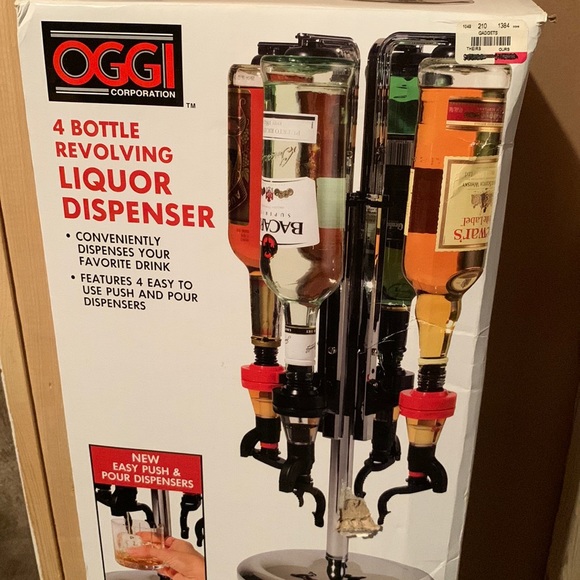 oggi | Kitchen | 4 Bottle Revolving Drink Dispenser | Poshmark